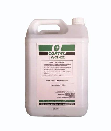 Liquid Cortec Vpci 422 Organic Rust Remover For Industrial Use At Best Price In Bengaluru