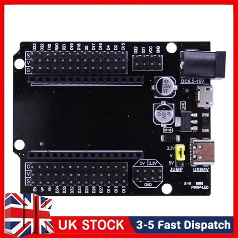 Esp32 Esp32 30p Power Board 24 Ghz Esp32 30p Power Module 2 In 1 Dual