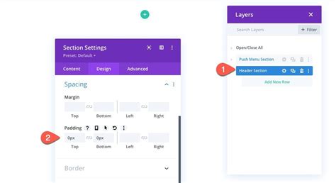 How To Create A Slide Down Push Menu In Divi