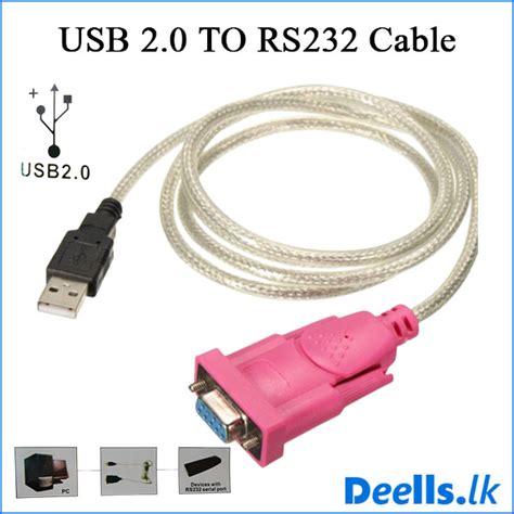 USB 2 0 TO RS232 Cable Deells Lk Sri Lanka