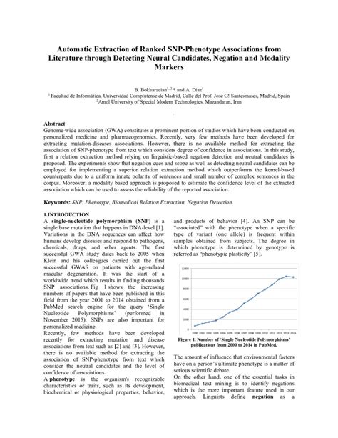 Automatic Extraction Of Ranked Snp Phenotype Associations From