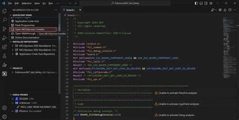Why My Mcuxpresso For Vscode Cannot Build Mcx N947 Hello World Project？ Nxp Community