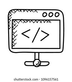 Html Source Code Web Page Stock Vector Royalty Free 1096157561 Shutterstock