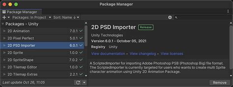 2D PSD Importer 6 0 Released For Unity 2021 2 Unity Engine Unity Discussions
