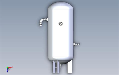 3立方储气罐iges模型图纸免费下载 懒石网