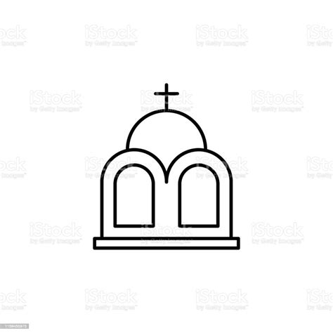 무덤 죽음 개요 아이콘입니다 죽음 그림 아이콘의 상세한 세트 웹 로고 모바일 앱 Ui Ux에 사용할 수 있습니다 11월에 대한 스톡 벡터 아트 및 기타 이미지 Istock