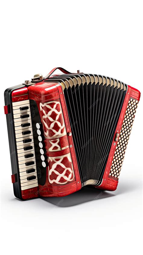 premium ai image accordion d realistic illustration generative ai