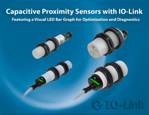 Capacitive Sensors Feature Integrated Led Bar Graph And Io Link Protocol Electrical Capacitive Sensors Feature Integrated Led Bar Graph And Io Link Protocol Electrical