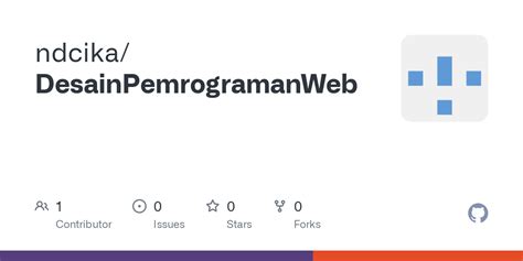 Github Ndcika Desainpemrogramanweb