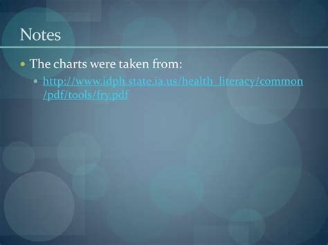 Calculating Readability Ppt