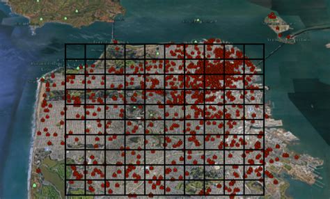 Spatial Hotspot Map Grid Division Processing Diagram Download