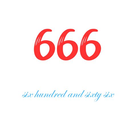 Number 666 Marking A Devilish Amount Of Followers By E A Colquitt Thought Thinkers Medium