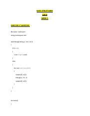 21103166 Jessy B6 DS Lab B Week 5 Docx DATA STRUCTURES LAB B WEEK 5 CODE FOR 1ST QUESTION