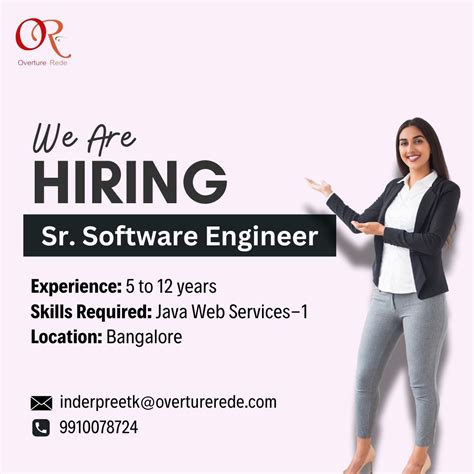 Overture Rede On Linkedin Hiring Seniorsoftwareengineer Java