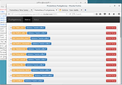 Prometheus On OpenShift PostgreSQL Metrics Collection