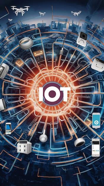Technology Internet Of Things Iot And Networking Concept Premium Ai