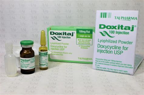 Doxycycline For Injection Usp 100mg 200mg Exporters In India