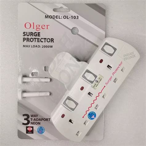 Adaport Way Way T Adaptor Pin Plug Surge Protector Light Wall Extension Socket Plug T型延长电插座