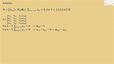 Matrix Csir Net Solution Mathematics December 2019 Part B
