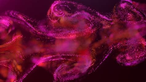 Premium Photo 3d Rendering Of A Multicolored Vibrant Abstract Cloud Of Particles In Space