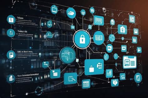 Efficient Document Management Streamlining Company Data Premium Ai Generated Image