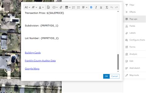 solved custom hyperlink display esri community