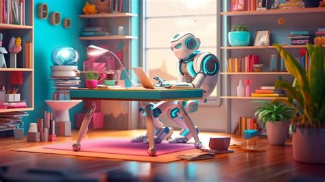 Premium Ai Image Smart 3d Virtual Assistant Ai Chatbot Working For