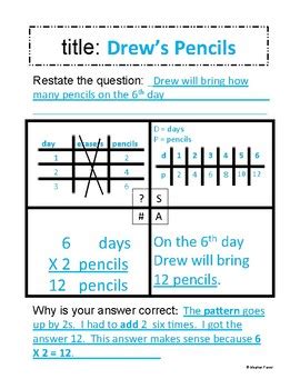 Four Square Problem Solving By Oh Babe It S Farley TpT