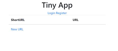 GitHub Suwignyo TinyApp First Project TinyApp