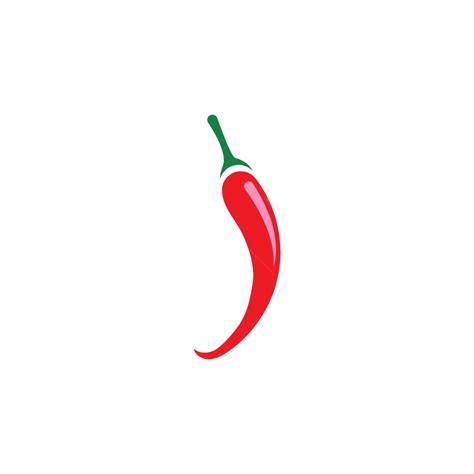 Flat Vector Illustration Of A Chili Pepper Icon Vector Cayenne Organic Eating Png And Vector