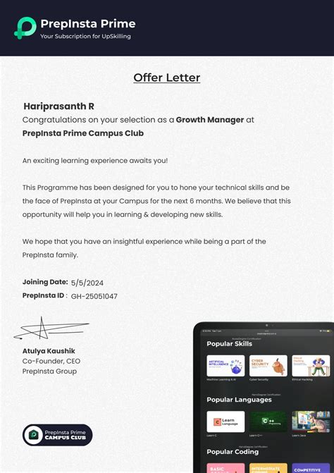 hariprasanth r on linkedin campusambassador growth team coding