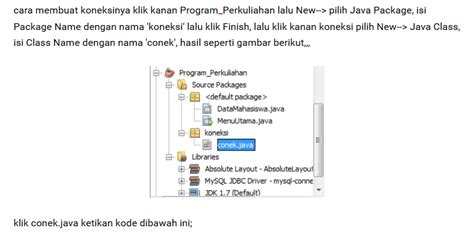 Berkarya Ilmu Membuat Aplikasi Data Mahasiswa Netbeans Koneksi Dengan Mysql