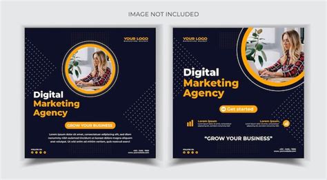 Premium Vector Digital Marketing Agency And Social Media Post Design