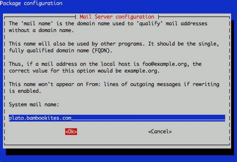 send only mail server with exim on debian 6 squeeze linode docs