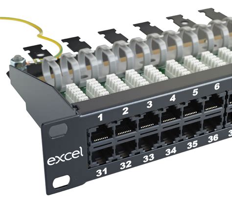Buy Excel Voice RJ45 Patch Panel 60 Port Comms Express