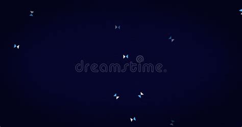 Abstract Background With Rotating Triangular Shapes Seamless Loop