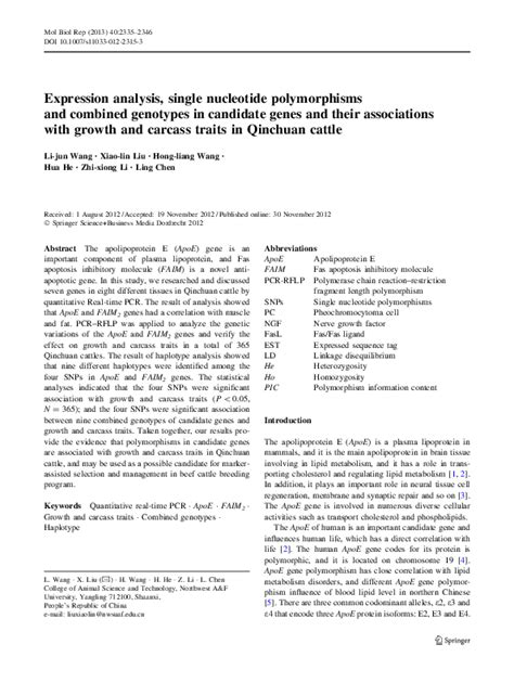 pdf expression analysis single nucleotide polymorphisms and combined