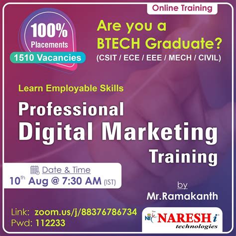 digital marketing online training — naresh it avinash nit medium