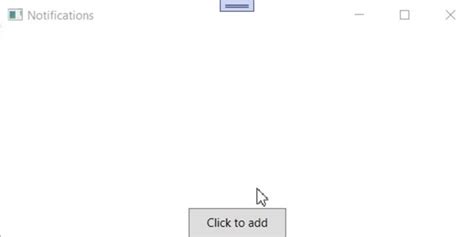 stacking of pop up notification in wpf r devto