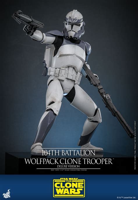 Star Wars The Clone Wars Hot Toys Wolfpack Clone Trooper And Clone