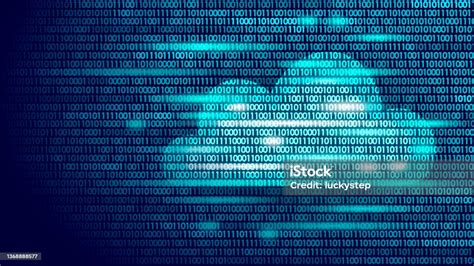 Cloud Computing Online Storage Binary Code Numbers Big Data Information Future Modern Internet