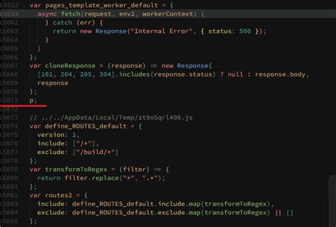 Miniflare Crashes Blaming A Character In The Compiled Files · Issue