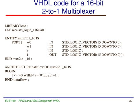 Ece 448 Lecture 6 Modeling Of Circuits With A Regular Structure Aliases