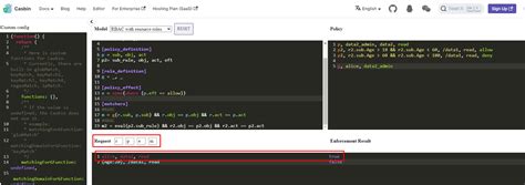node js multiple casbin policy rbac and abac in model can not work at
