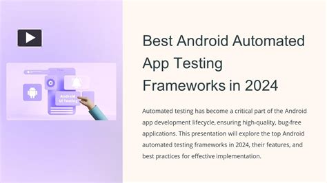 What Is Android Testing Frameowrks And Top 3 Frameworks For Testing An