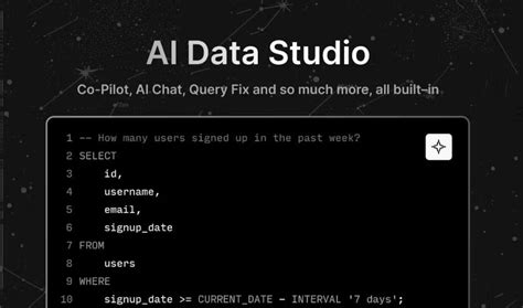 Outerbase Navigate Your Data With Ai Steemhunt