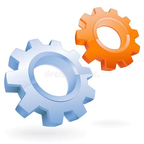 Gear Vector Icon Stock Vector Illustration Of Document 10808322