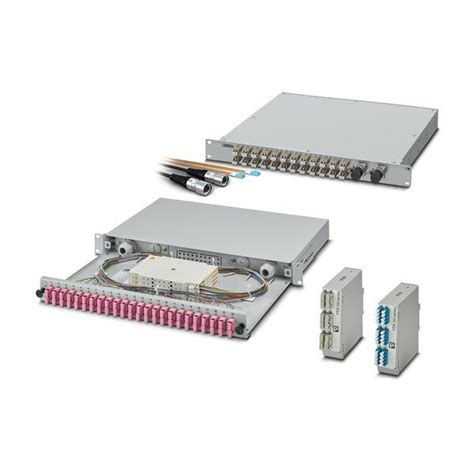 Products For Fo Based Data Cabling Phoenix Contact Provides An