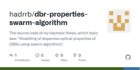 Github Hadrrbdbr Properties Swarm Algorithm The Source Code Of My Github Hadrrbdbr Properties Swarm Algorithm The Source Code Of My