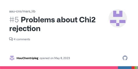 problems about chi2 rejection · issue 5 · aau cns mars lib · github